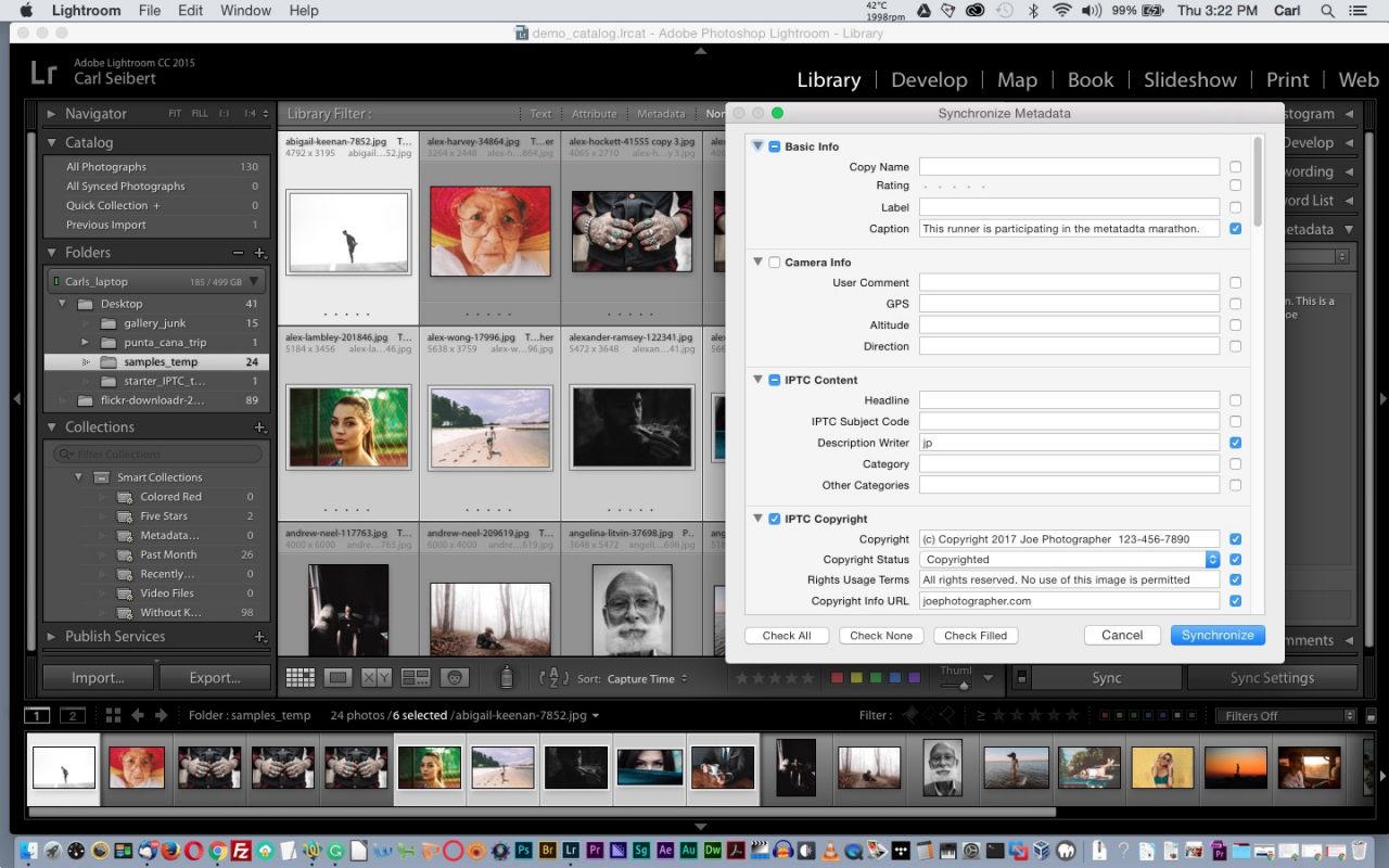 IPTC Metadata in Adobe Lightroom - CARL SEIBERT SOLUTIONS