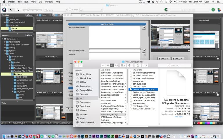 Metadata in Photo Mechanic How-To - CARL SEIBERT SOLUTIONS